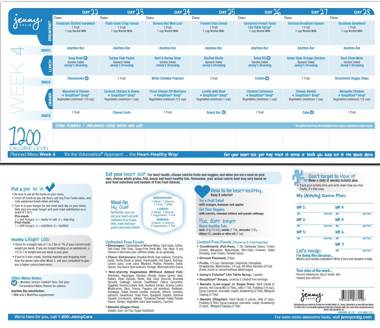 What’s on the Jenny Craig Menu? And other perplexing conundrums | 5-6-7 ...