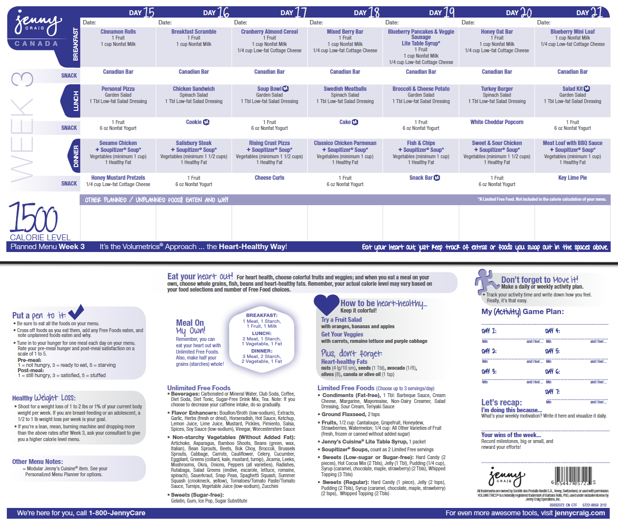 What’s on the Jenny Craig Menu? And other perplexing conundrums | 5-6-7 ...