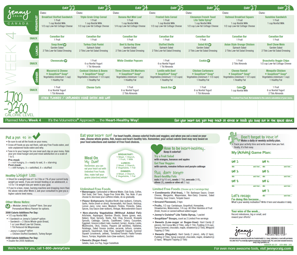 What’s on the Jenny Craig Menu? And other perplexing conundrums | 5-6-7 ...